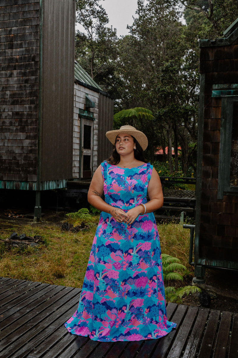 Maxi Bernice Dress in Lady of the Valley – Eternal Summer Hawaii